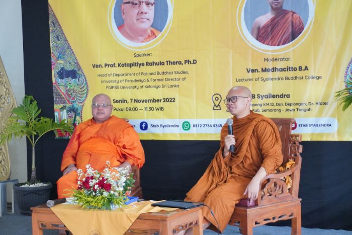 Kuliah Umum STAB Syailendra